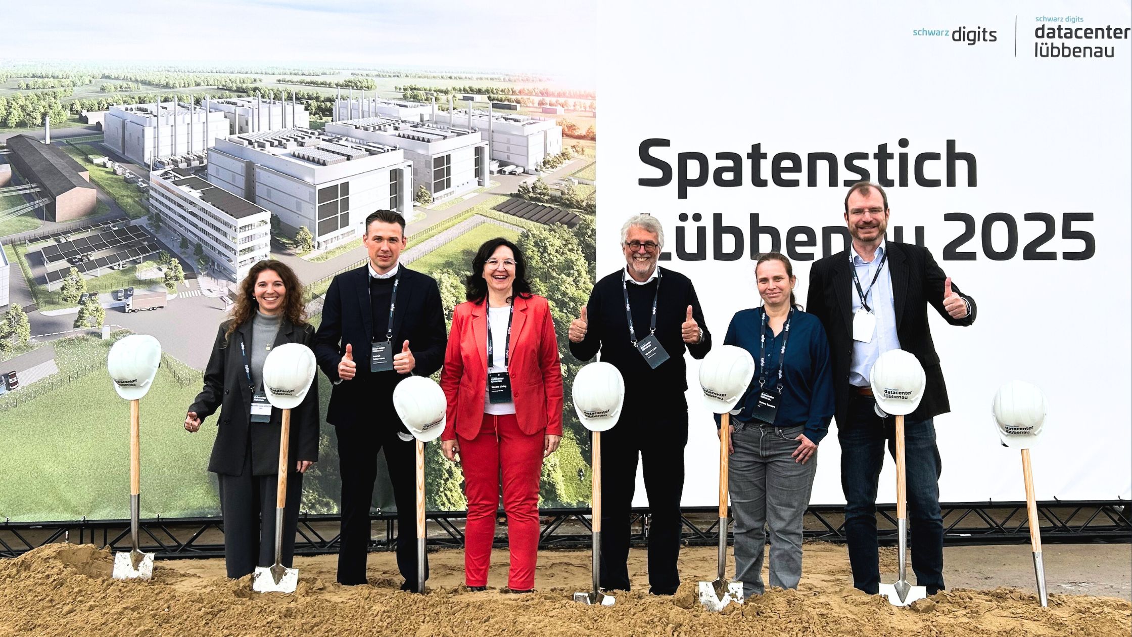 Spatenstich für neues Rechenzentrum in Brandenburg: convis GmbH begleitet Deutschlands digitale ...